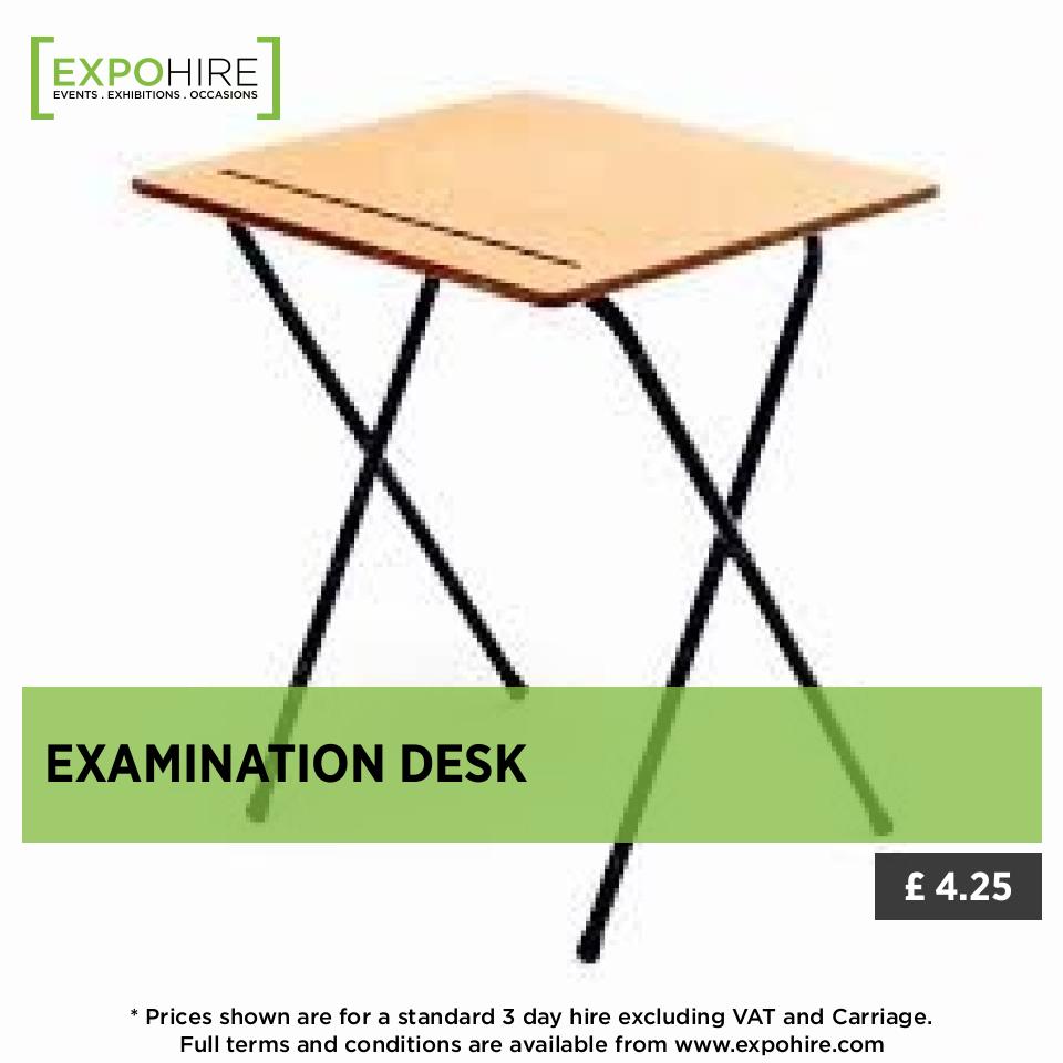 Examination Desk Hire • Expo Hire UK