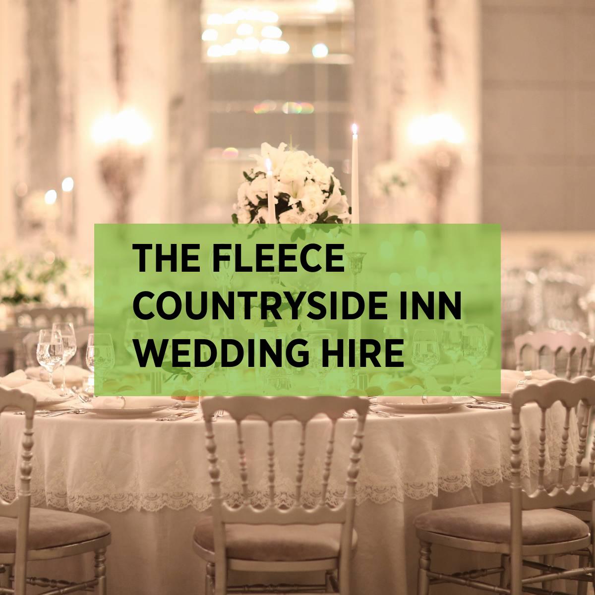 The Fleece Countryside Inn Event Hire • Expo Hire UK