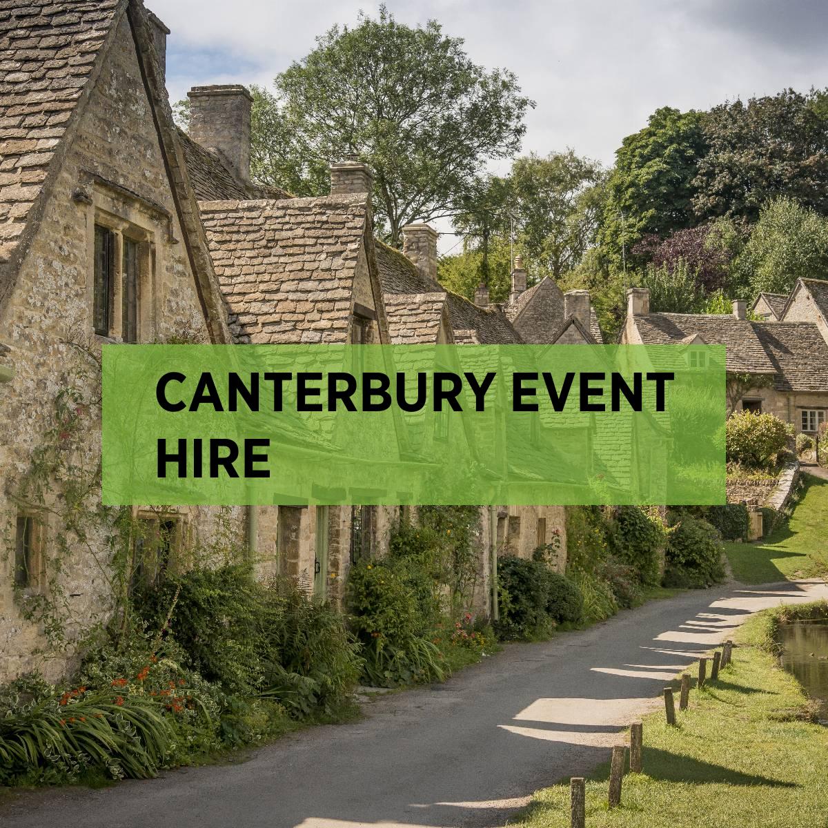 Canterbury Event & Catering Equipment Hire | Expo Hire London