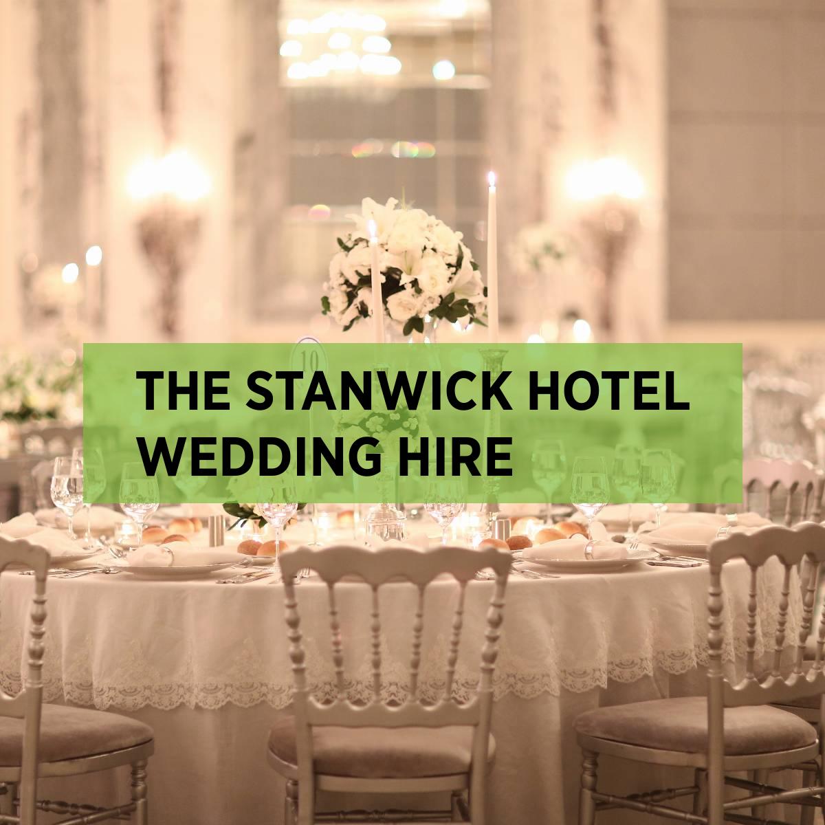 The Stanwick Hotel Wedding Hire • Expo Hire UK