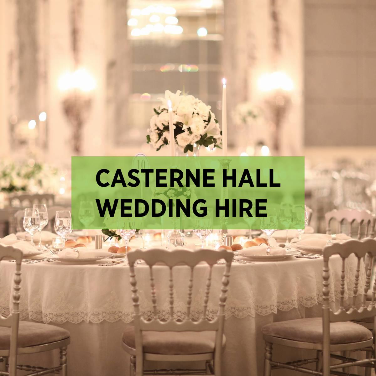 Casterne Hall Wedding Hire • Expo Hire UK