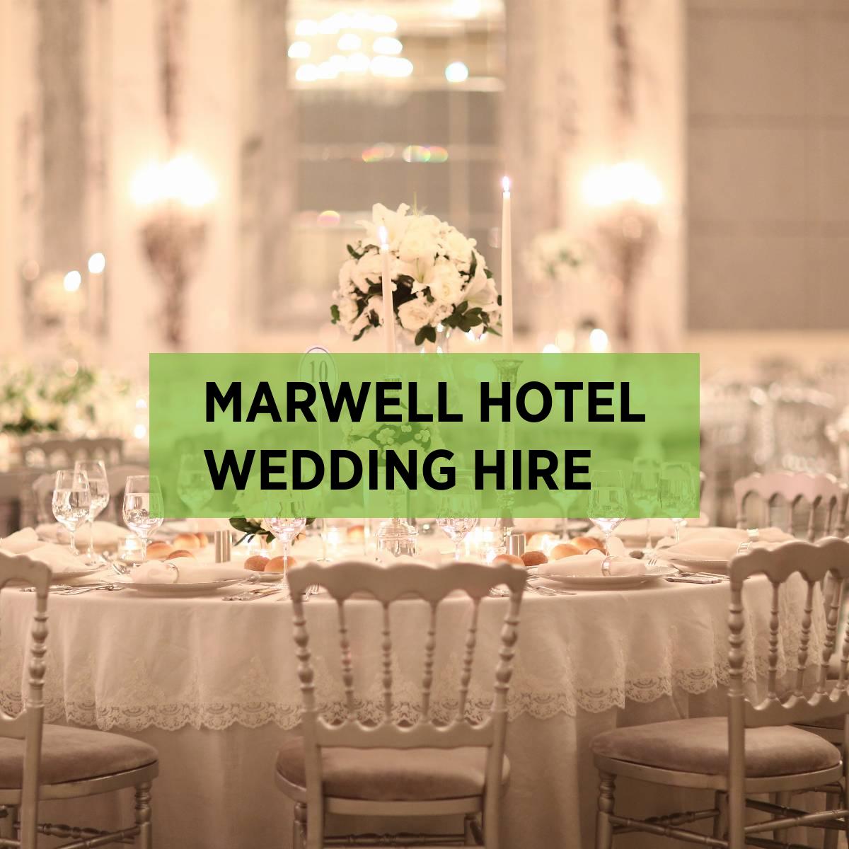 Marwell Hotel Wedding Hire • Expo Hire UK
