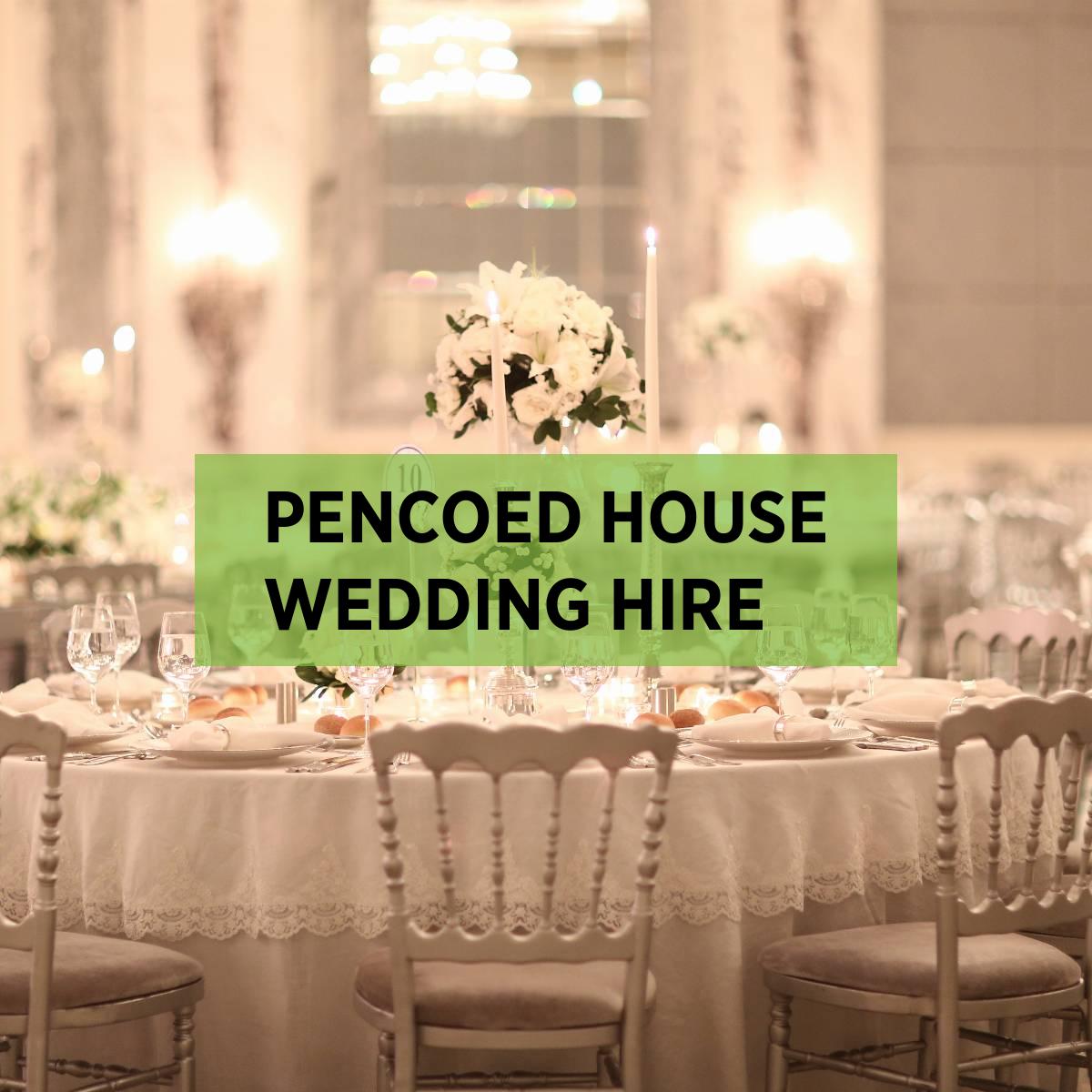 Pencoed House Wedding Hire • Expo Hire UK