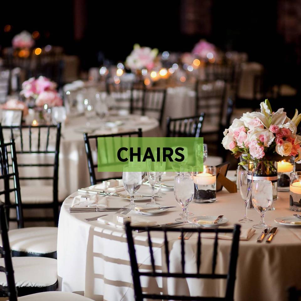 Premeir Chair Hire UK | Weddings, Events & Exhibitions • Expo Hire UK